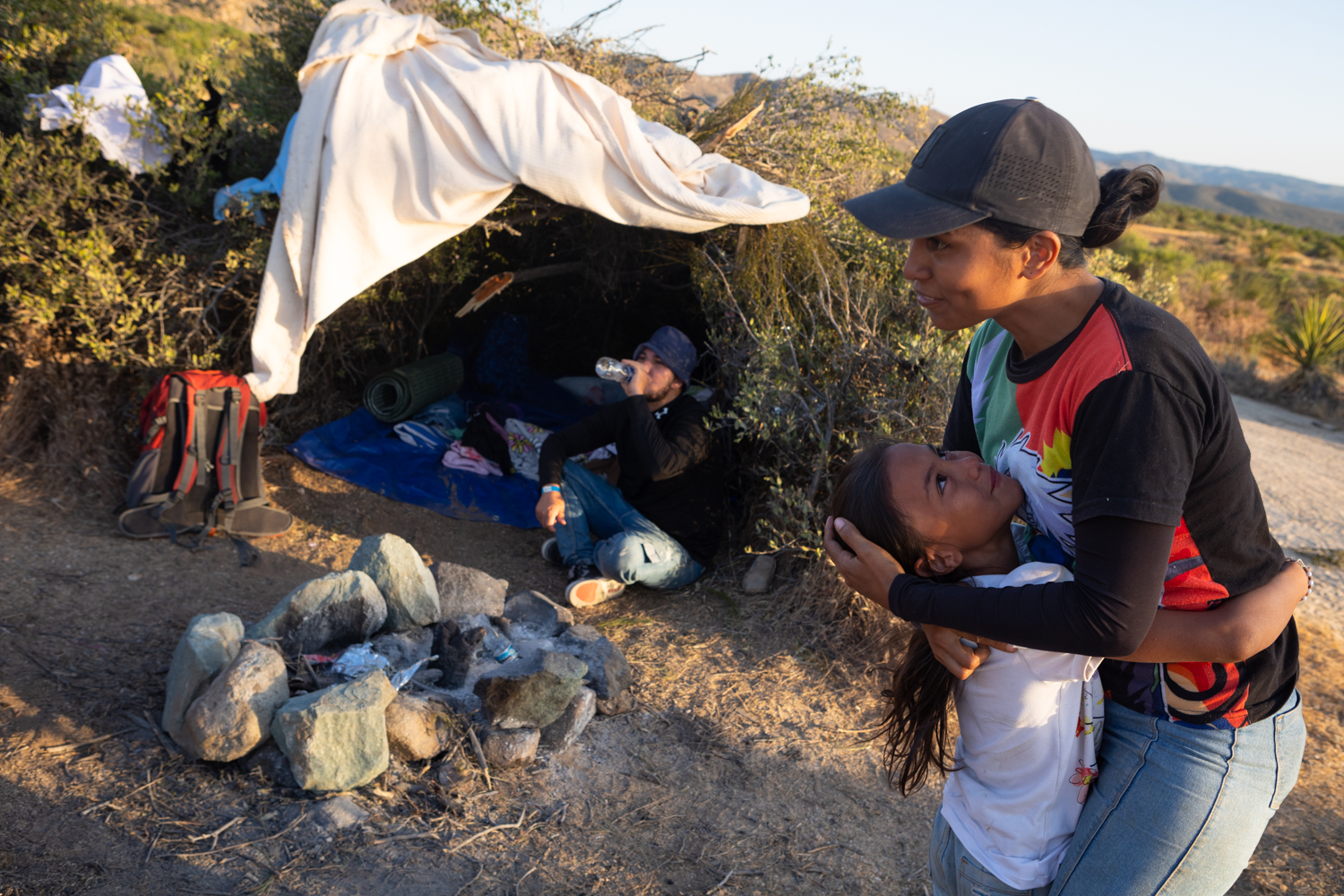 Migrant encampment in east San Diego County cleared