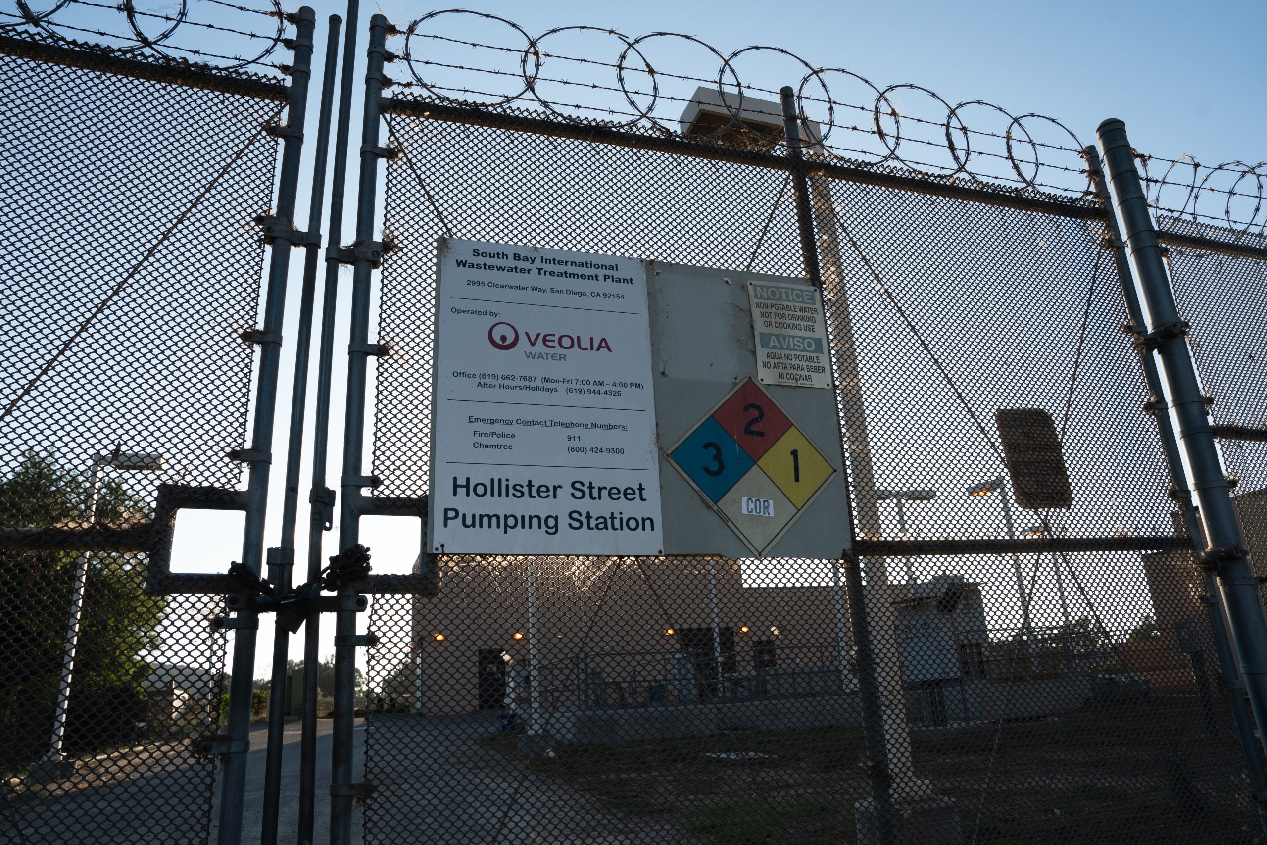 First time ever, county cites border sewage plant for stench